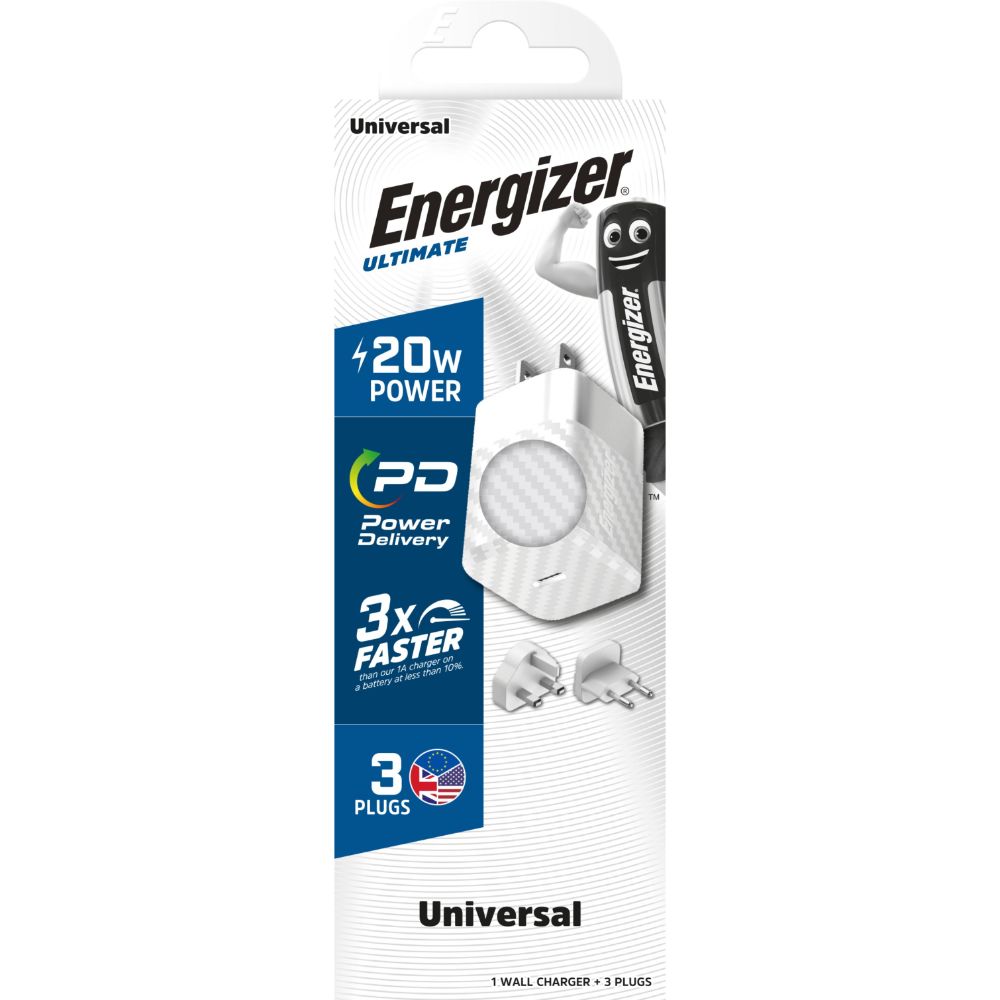 Energizer A20MUWH Wall Charger - Energizer