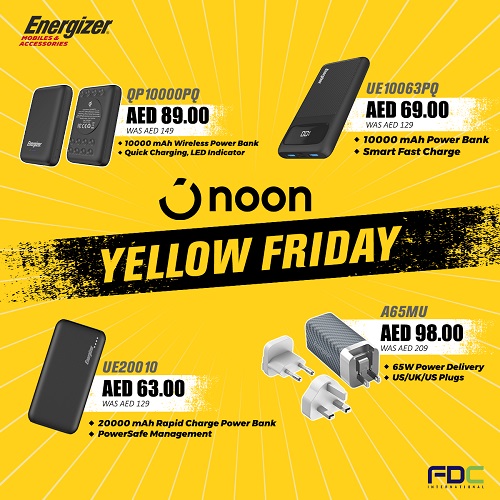 Yellow Noon Friday Deals! 😊💛⚠️ - Energizer World